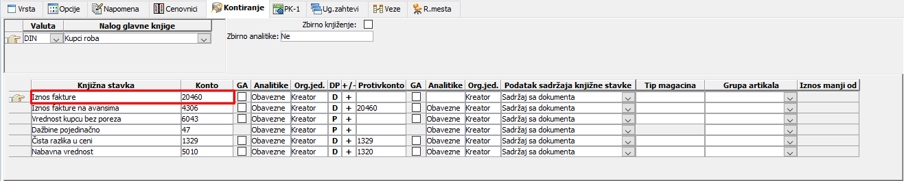 Calculus12 | Izvodi tekućih računa